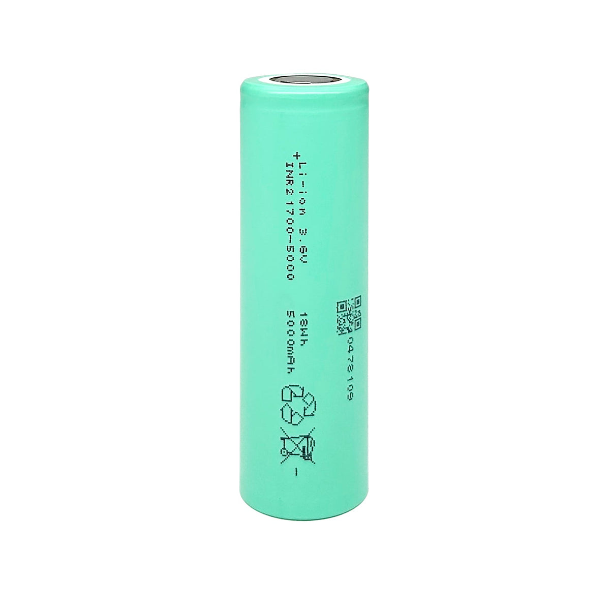 EVE 50PL 21700 5000 mAh 125A Battery - Tabless