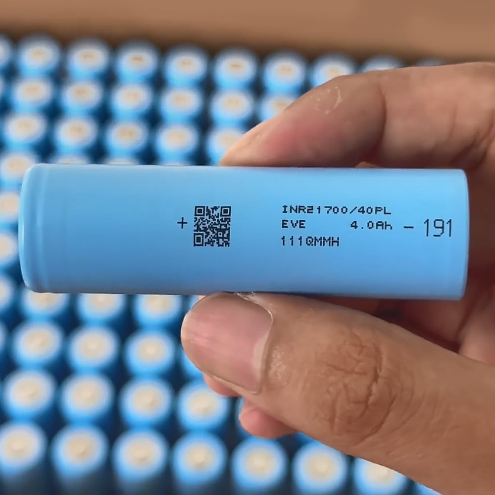 EVE 40PL 21700 4000mAh 70A Battery - Tabless Cell