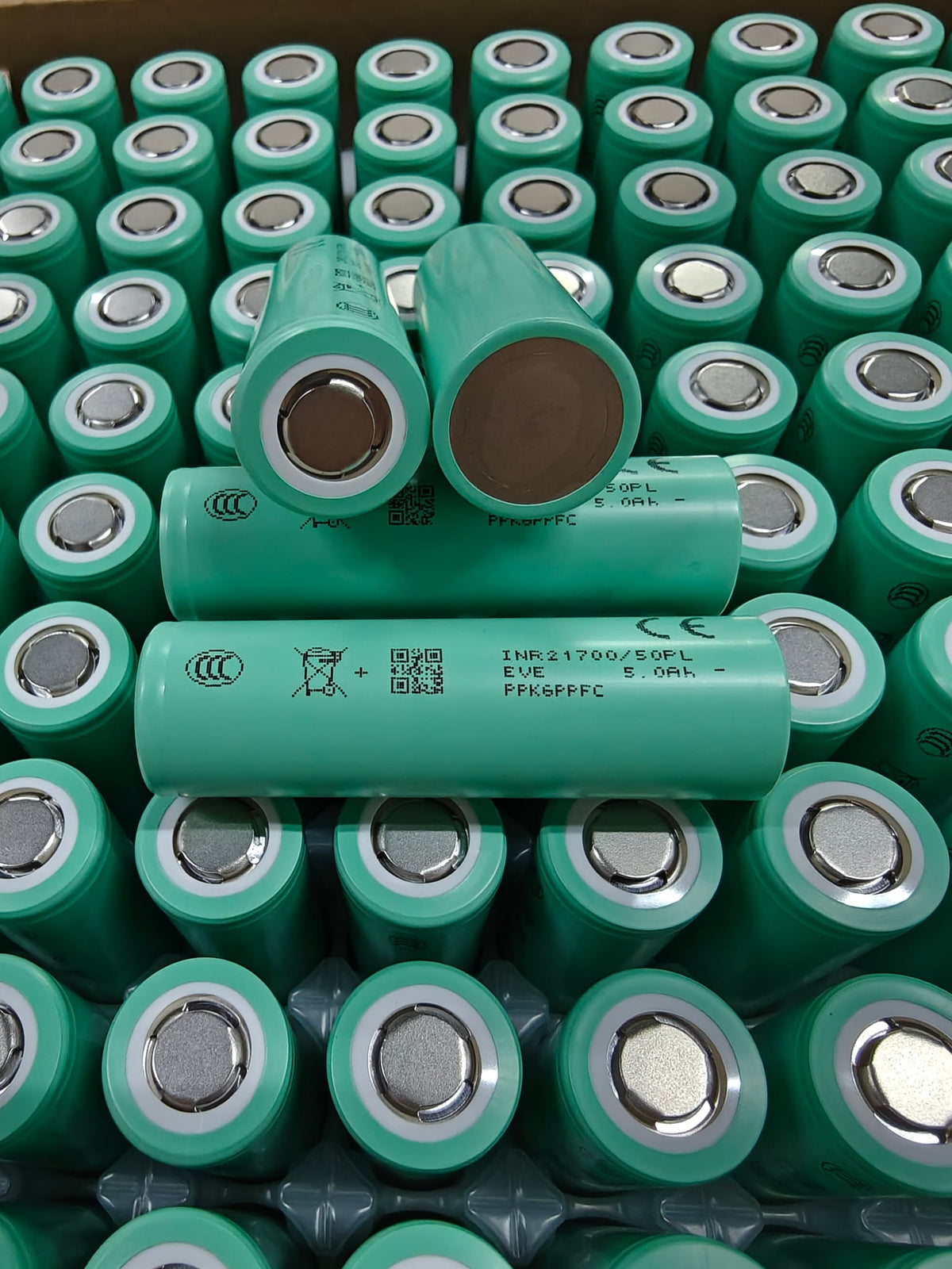 EVE 50PL 21700 5000 mAh 50A Battery - Tabless