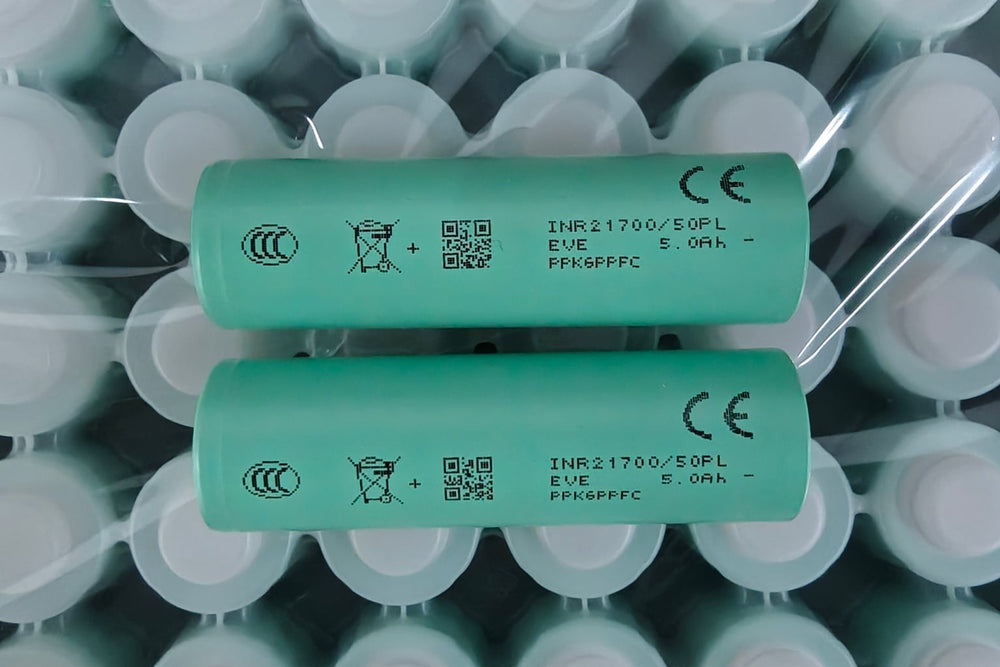 EVE 50PL 21700 5000 mAh 50A Battery - Tabless