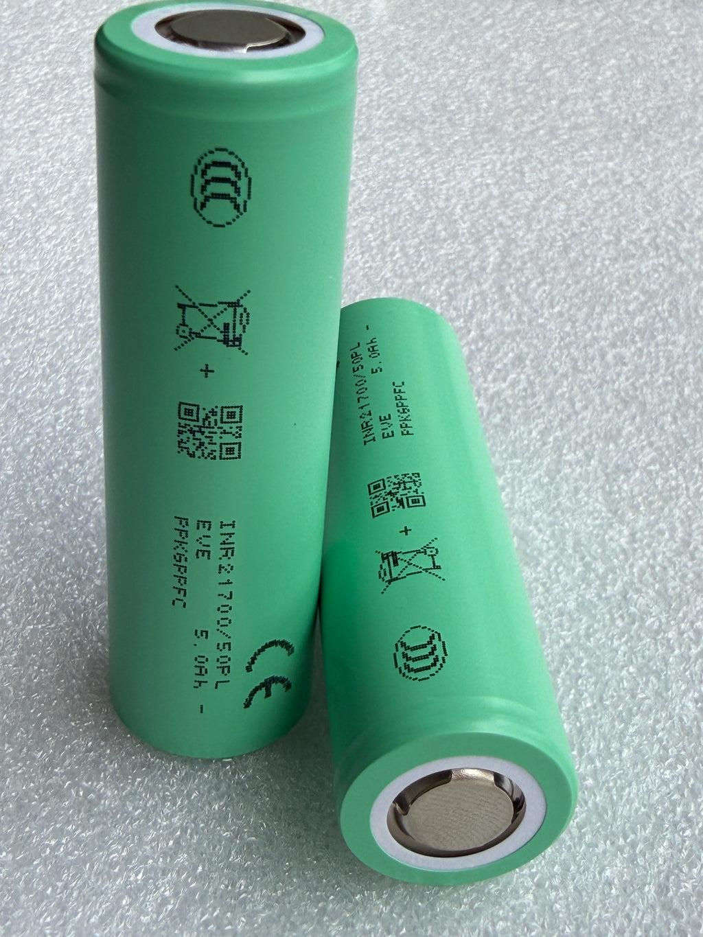 EVE 50PL 21700 5000 mAh 70A Battery - Tabless