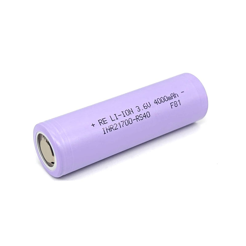 Reliance 21700 RS40 4000mAh 70A Lithium-Ion Battery Tabless Cell - Hig