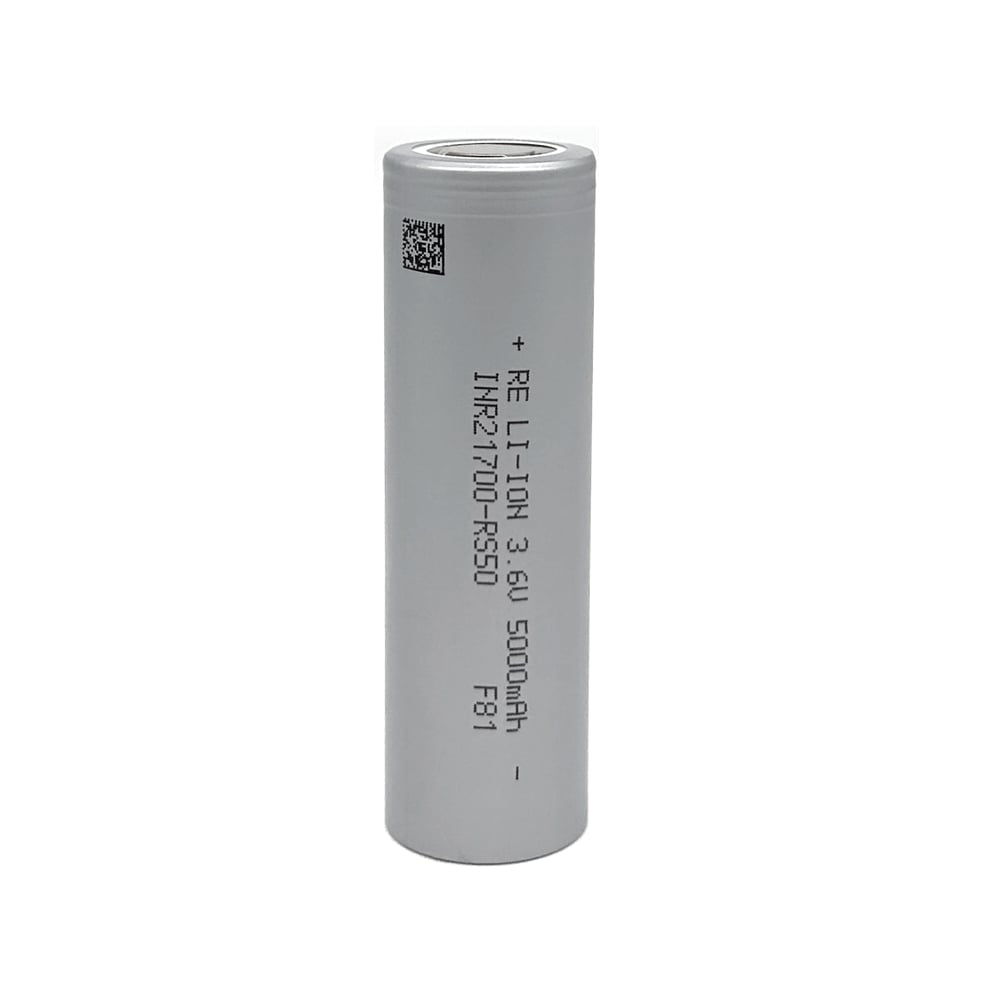Reliance 21700 RS50 5000mAh 70A Lithium-Ion Battery Tabless Cell - Hig