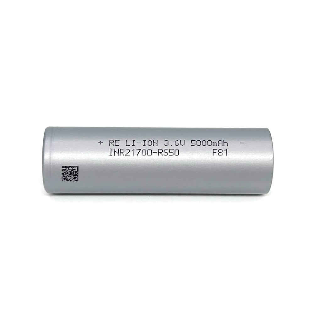 Reliance 21700 RS50 5000mAh 70A Lithium-Ion Battery Tabless Cell - Hig